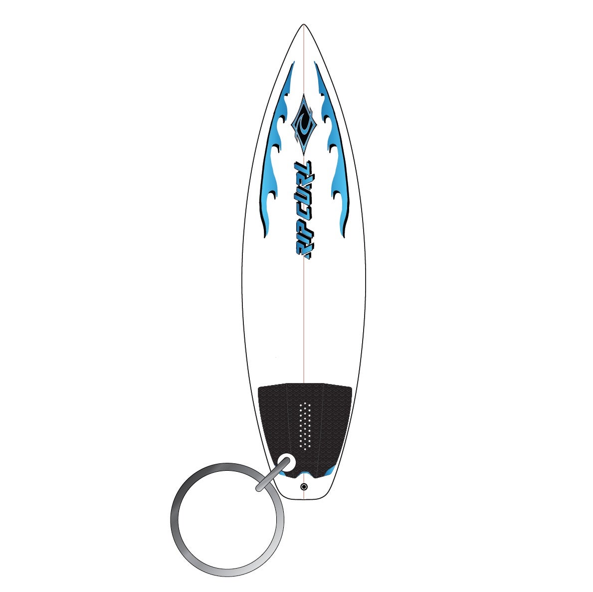 Surfboard Keyring – Rip Curl Europe